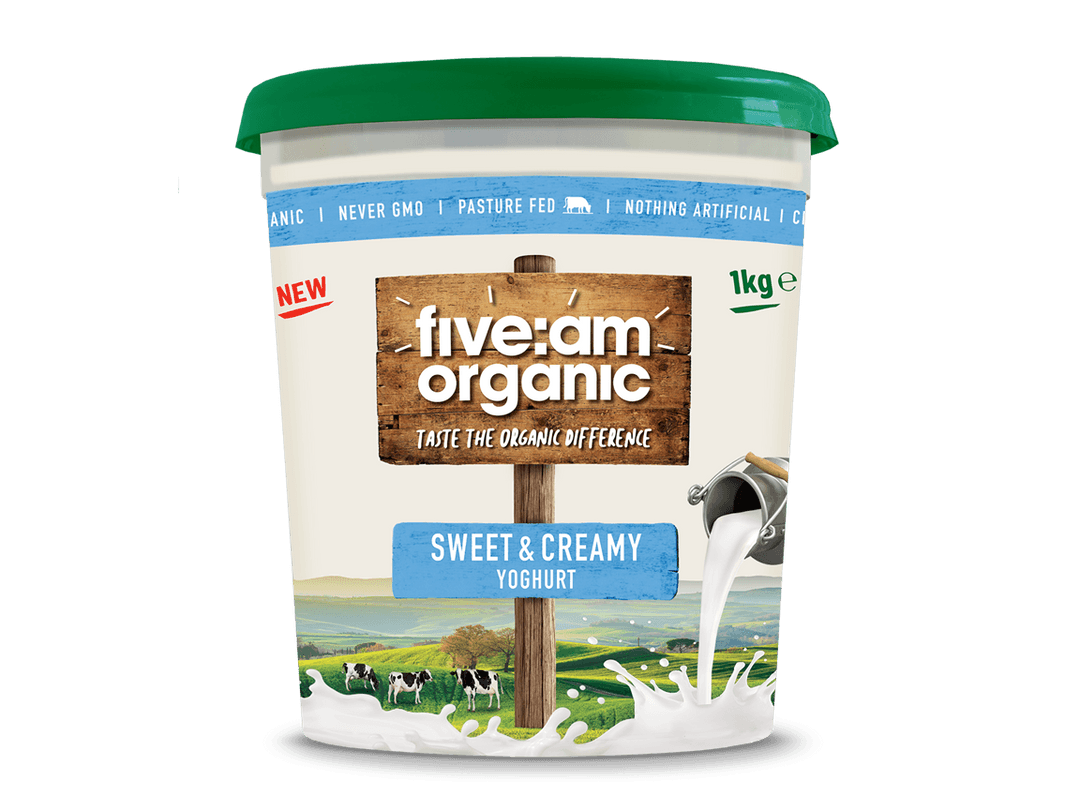 five:am Organic Yoghurt – The grass is greener on the five:am organic side